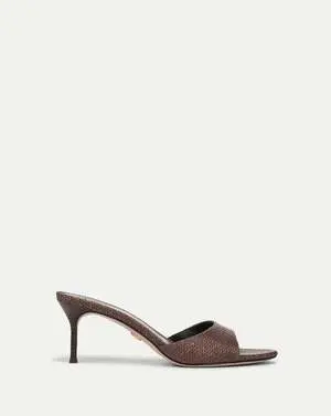 Veronica Beard Veronica Beard Tia Raffia Sandals Espresso