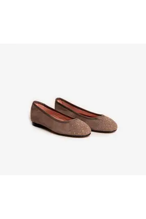 MENINA STEP Sofia Ballet Flats - Silver