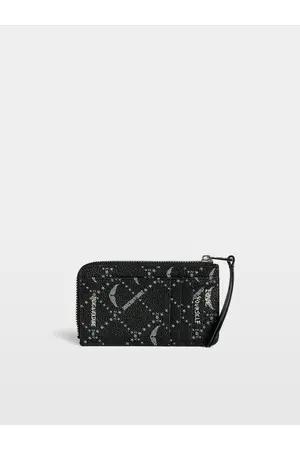 Zadig&Voltaire Zv Card Monogram Card Holder - Black
