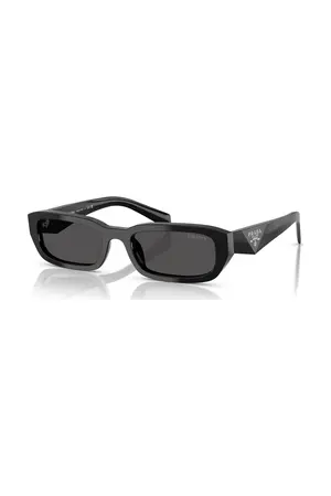 Prada Rectangle Sunglasses - Black