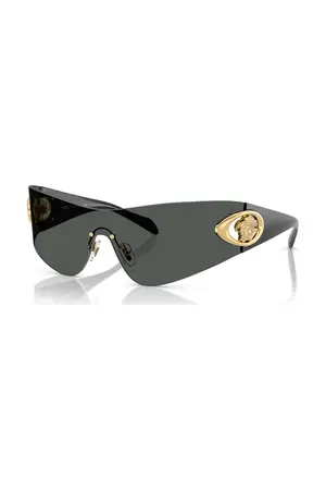Versace Irregular Pillow Frame Sunglasses - Grey