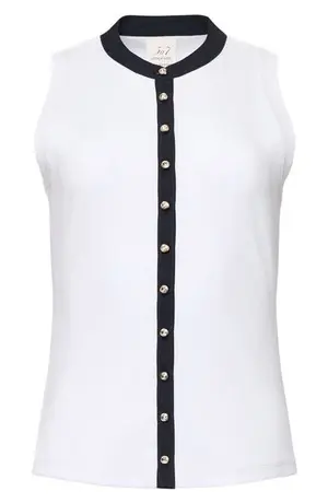 Cinq À Sept Beverly Embellished Ribbed Top