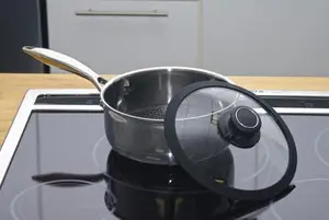 FRIELING Black Cube Hybrid Quick Release 2.5 Quart Saucepan