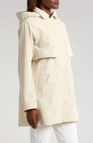 Helly Hansen Lilja Hooded Raincoat - Cream
