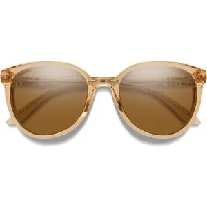 SMITH Cheetah 54mm Polarized Sunglasses - Champagne Crystal / Brown