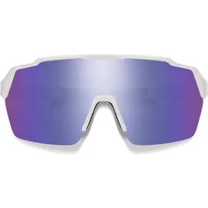 SMITH Smith Shift Split Mag™ 139mm Shield Sunglasses White / Chromapop Violet