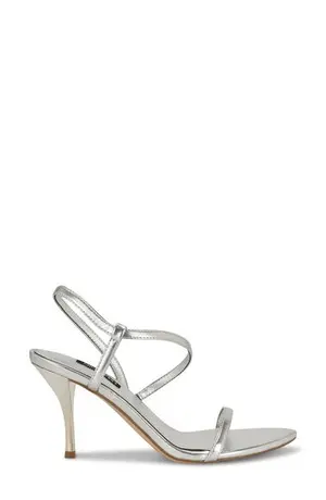 Nine West Carolyn Slingback Sandal - Silver