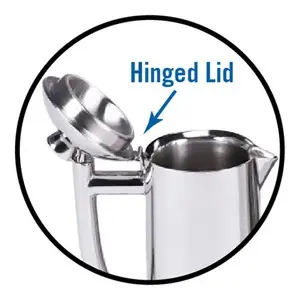 FRIELING Premium Insulated Platinum Beverage Server, Sleek Polished Finish