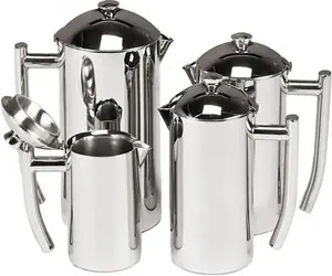 FRIELING Premium Insulated Platinum Beverage Server, Sleek Polished Finish