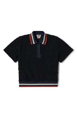 Brixton Retro Tipped Mesh Polo