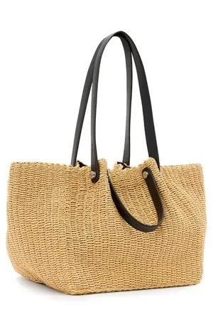 ALLSAINTS Allington Paper Tote - Natural
