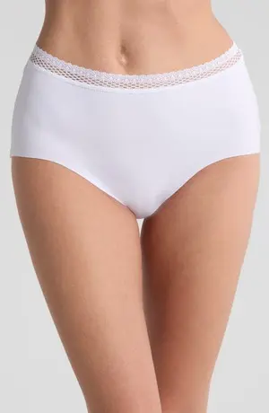 Chantelle Cozy Chic Full Briefs - White