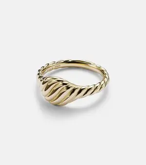 David Yurman Sculpted Cable 18kt Ring - Gold