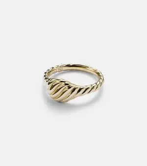 David Yurman Sculpted Cable 18kt Ring Gold