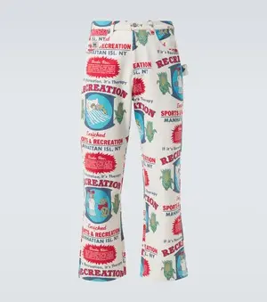 Bode Vintage Pants For Men