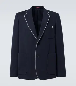 Men's Gucci Blue Blazers