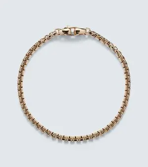 David Yurman 18kt Yellow Box Chain Bracelet - Gold