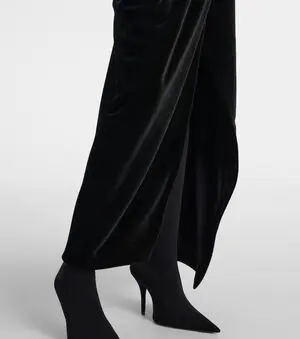 Balenciaga Jersey Wrap Skirt