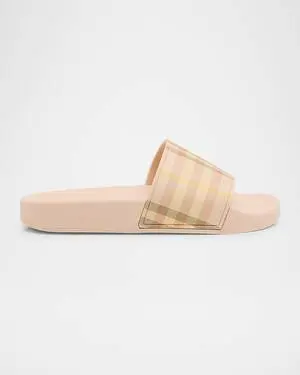 Checked Slides Slipper