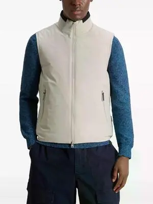 Woolrich Zip-up Sleeveless Gilet