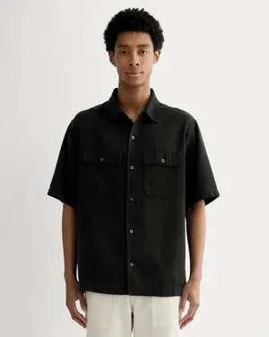 Everlane Relaxed Utility Shirt, Buttersoft Size