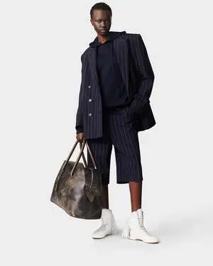 Stella McCartney Tailored Pinstripe Wool Shorts
