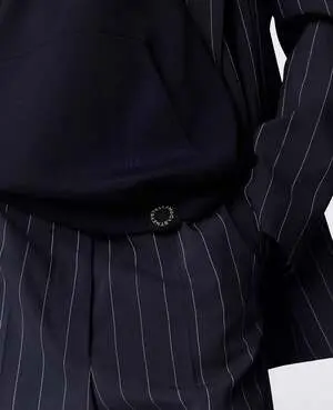 Stella McCartney Tailored Pinstripe Wool Shorts