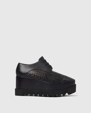 Stella McCartney Elyse Perforated Platforms