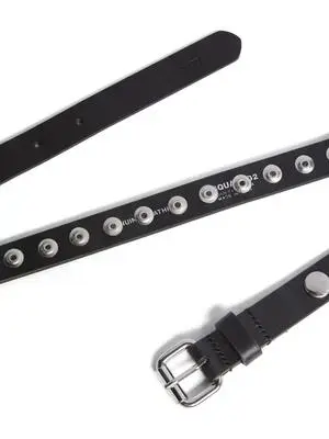 Dsquared2 Stud-embellished Leather Belt