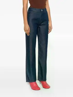 Theory High-waist Straight-leg Jeans