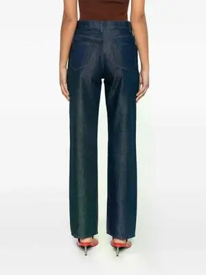 Theory High-waist Straight-leg Jeans