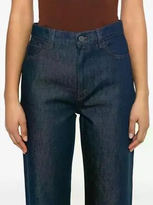 Theory High-waist Straight-leg Jeans