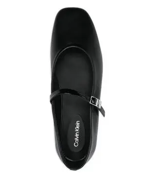Calvin Klein Buckle Ballet Flats