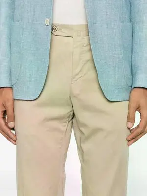 PT TORINO Tapered Chino Trousers - Neutrals
