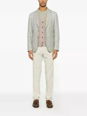 PT TORINO Tapered Chino Trousers - Neutrals