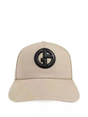 Giorgio Armani Logo Baseball Cap - Neutrals