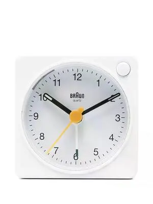 BRAUN WATCHES Bc02x Classic Travel Alarm Clock - White