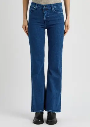 FRAME The Icon Flared-leg Jeans