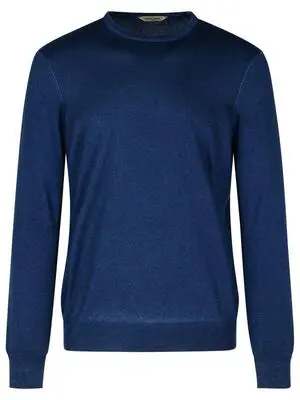 GRAN SASSO Cashmere Blend Sweater - Blue