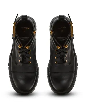 Balmain Charlie Leather Ranger Boots