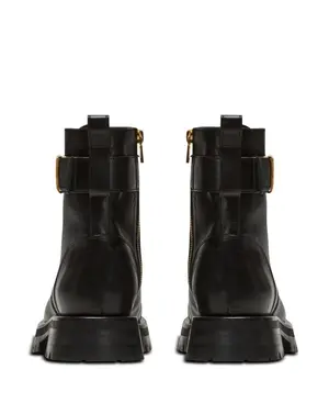 Balmain Charlie Leather Ranger Boots