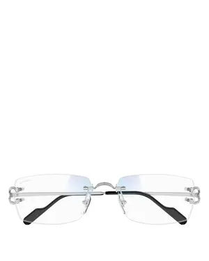 Cartier C Decor Rectangle Sunglasses