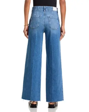 Paige Anessa " High-rise Wide-leg Jeans - Viva