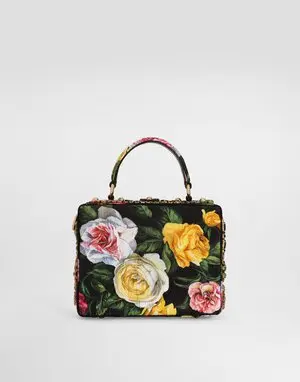 Dolce & Gabbana Brocade Dolce Box Handbag - Print