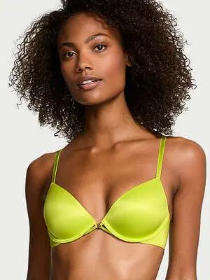 Victoria's Secret Very Sexy Smooth Lightly Lined Plunge Demi Bra - Green