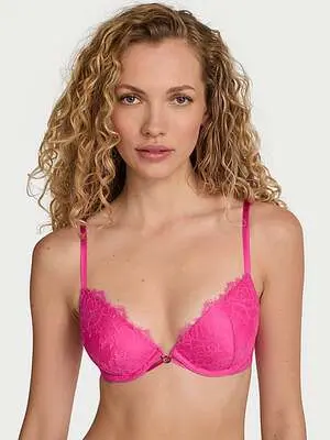 Victoria's Secret Very Sexy Smooth Lightly Lined Plunge Demi Bra - Pink