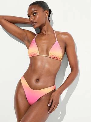 Victoria's Secret Swim Triangle Bikini Top - Red