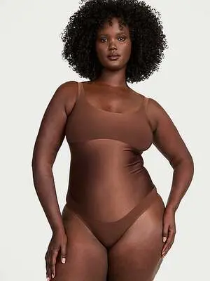 Victoria's Secret Shapewear Victoria Smoothingshimmer™ Bodysuit - Brown
