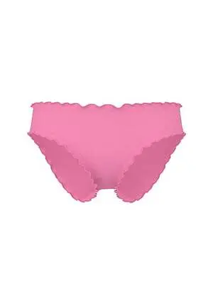 Victoria's Secret Ruched Cheeky Bikini Bottom - Pink