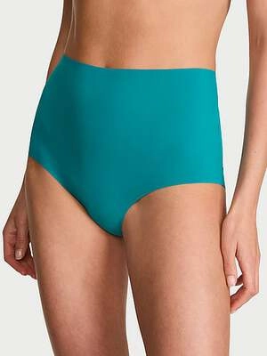Victoria's Secret No-show Snake Mesh Modern Brief Panty - Blue